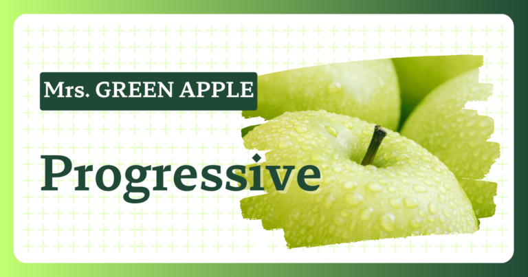 必聴!!『Progressive』ミセスグリーンアップル初の全国流通盤アルバム | apple tree